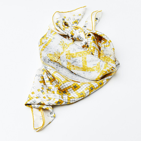 SCARF, HERMÈS "Mosaique au24", by Benoit Pierre Emery, silk. Vintage ...