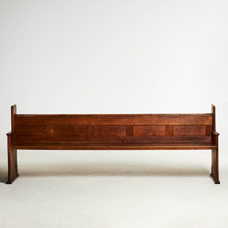 CHURCH PEW, 1900s, Holland, solid oak. Furniture - Sofas & seatings ...