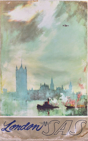 SAS - OTTO NIELSEN (1916-2000). London SAS, circa 1960, monogram signed ...