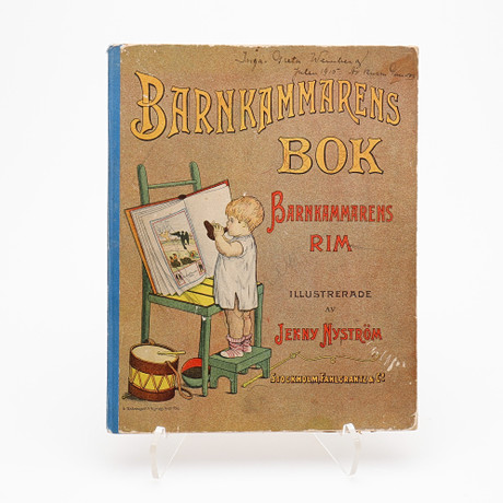 BARNBOK. BARNKAMMARENS BOK - BARNKAMMARENS RIM ILLUSTRERAD MED 19 ...