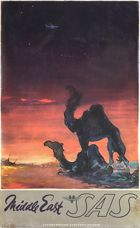 SAS - OTTO NIELSEN (1916-2000). Middle East SAS, circa 1960, monogram ...