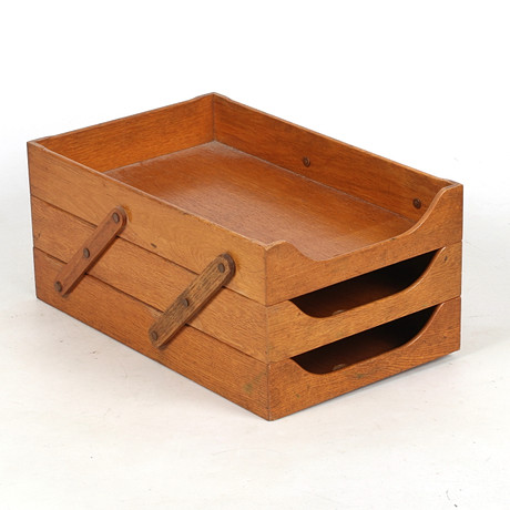 BREVKORG, 1900-talets mitt. Samlarföremål - Teknika & Nautika - Auctionet