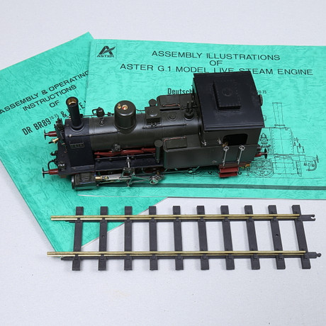 ASTER brass live steam model - KPEV prussian state railways 0-6-0t T3 ...