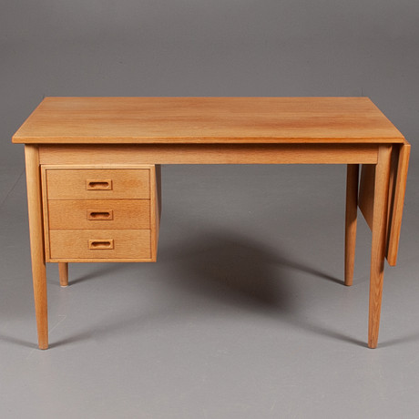 SKRIVBORD, EK, 1960-TAL. Möbler - Bord - Auctionet
