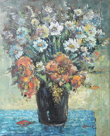 XAVIER RABOUS. oil on canvas, signed RA Bous. Art - Paintings - Auctionet