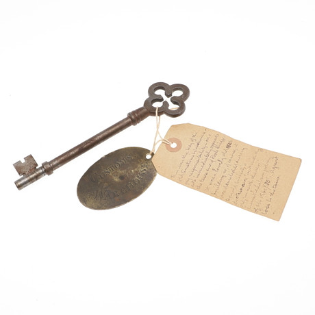 AN HISTORIC KEY FROM THE TOWN OF POOLE IN DORSET. Swedish Folk Art ...