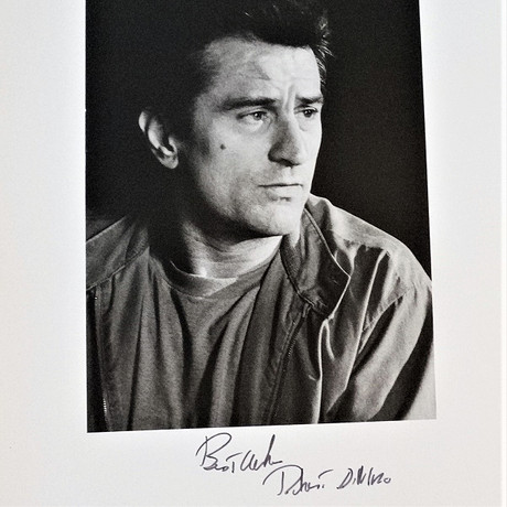 ROBERT DE NIRO, Hollywood star, original autograph on photo. Books ...