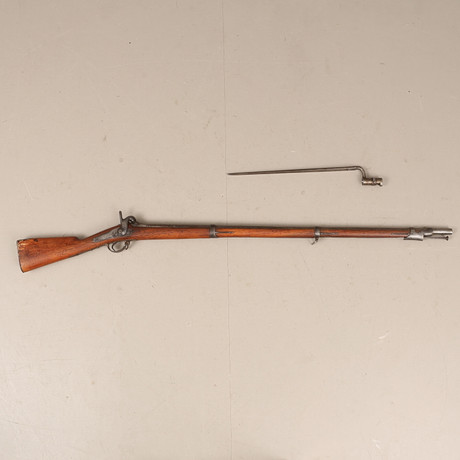 PATCH MUSKET, M/1840 with bayonet, France, 19th century. Weapons ...