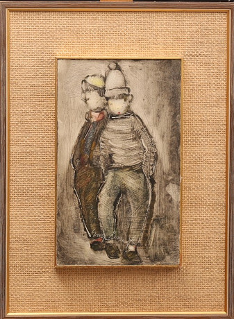 ERIK BRANDT. Oil on Board, signed. Art - Paintings - Auctionet