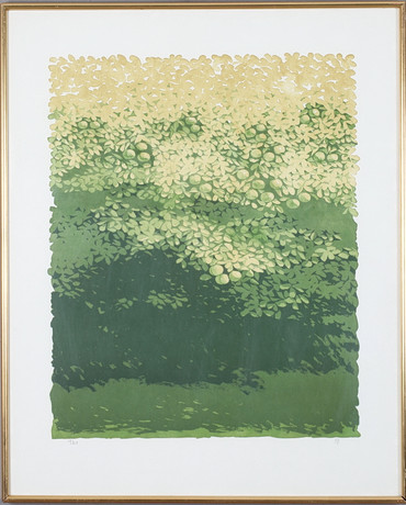 PER ANDERSSON. "Äppelhöst", litografi, signerad och numrerad 19/210 ...