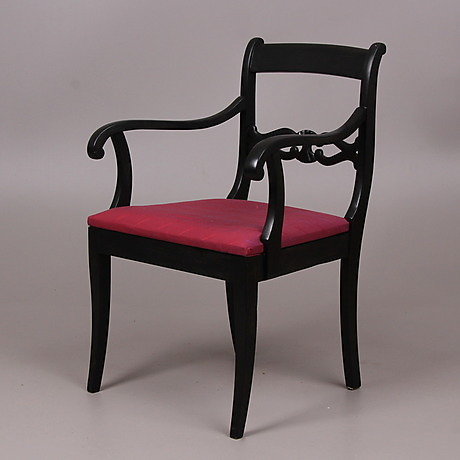 ARMCHAIR, painted, Karl Johan style, 20th century. Furniture ...