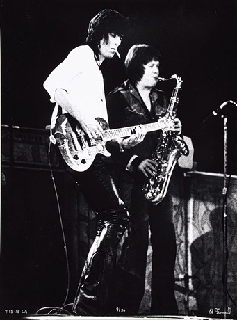 ED FINNELL. Keith Richards & Bobby Keyes, Rolling Stones, ''Tour of the ...