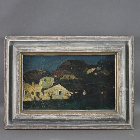 - EISEL, FRITZ. - "In Galle", 1978, oil on panel. Art - Paintings ...