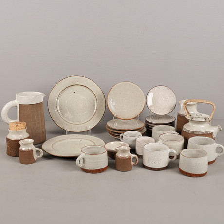 SIGNE PERSSON MELIN. COFFEE/TEA SET, 30 pieces, stoneware. Ceramics ...