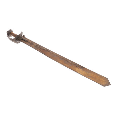 AN INDIAN KHANDA SWORD, EIGHTEENTH CENTURY. Weapons & Militaria - Edged ...