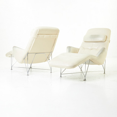 KENNETH BERGENBLAD, "Superspider", liggfåtölj, DUX, ett par ...