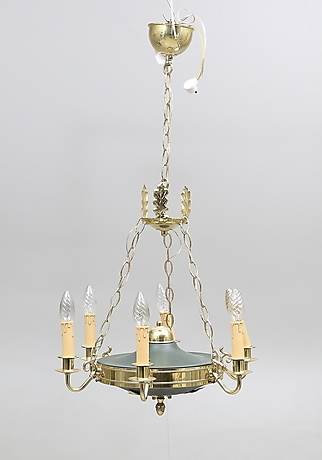 CEILING LAMP, Karl-Johan style, 85 cm. Lighting & Lamps - Ceiling ...