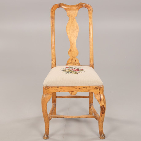 SILLA, rococó, siglo XVIII. Muebles - Sillas y sillones - Auctionet