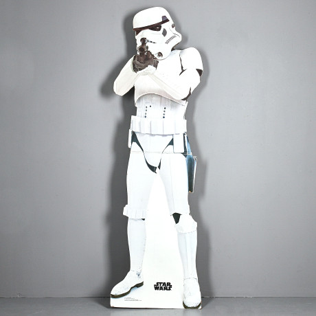STAR WARS, stand: "STORMTROOPER", Lucasfilm Ltd, 1993, butiksskylt ...