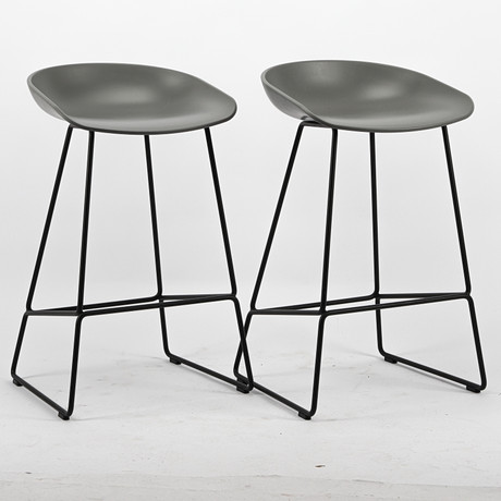 BARSTOLAR, 2 st, "About a Stool", Hee Welling för HAY. Möbler ...