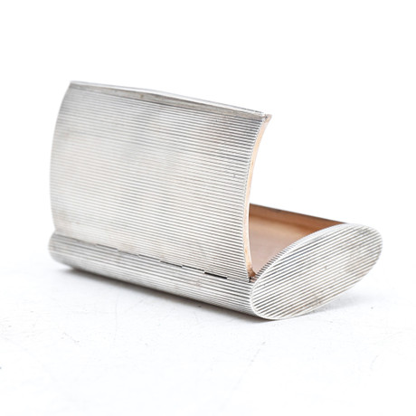 1900-talets silver cigarettfodral. Silver & Metall - Silver - Auctionet