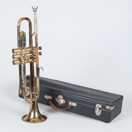 TRUMPET, brass, "Regent" Made by Boosey & Hawkes, England ...