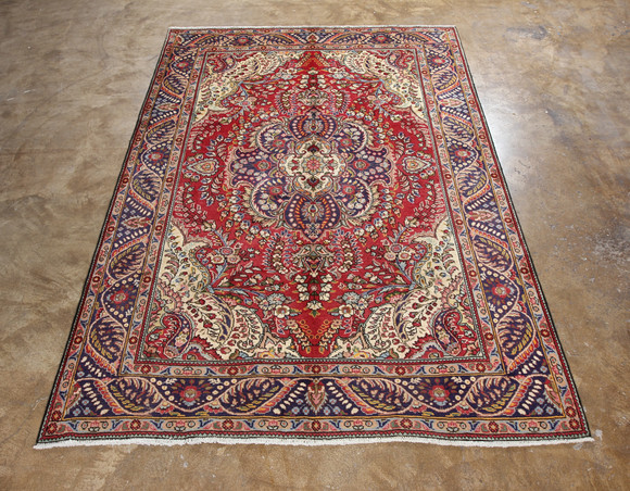 MATTA, persisk Tabriz, 285 x 200 cm. Mattor & Textil - Mattor - Auctionet