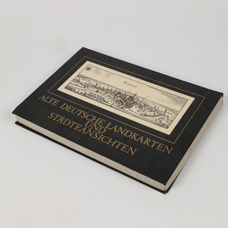 MAP MAP, "Alte Deutsche Landkarten und Städtenansichten", lithographic ...
