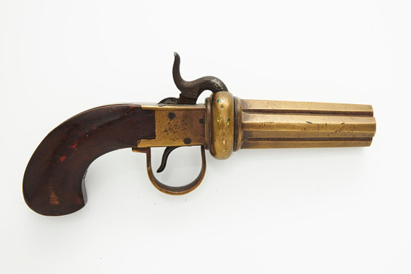 BUCKET REVOLVER, Swedish, so-called Smålänning, signed J ENG (Johan ...
