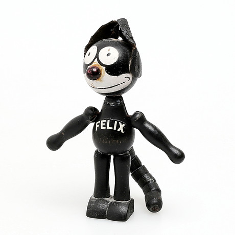 FIGURE, "Felix the cat" first part of the 20th century. Toys - Toys ...