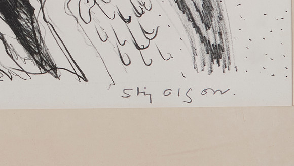 STIG OLSON (1947-2016). Litografi, E.A, Epreuve d'artiste, signerad i ...