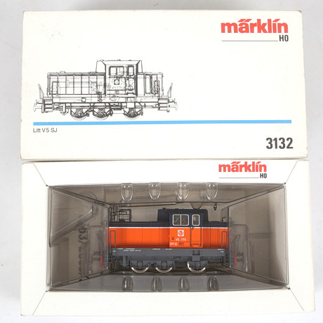 MÄRKLIN, diesellok, 3132, V5 175. Leksaker - Leksaker - Auctionet