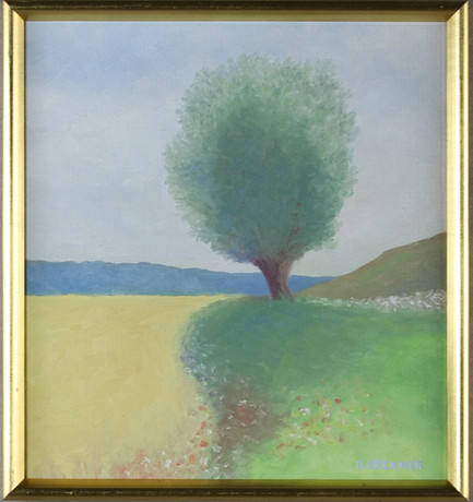 ORVAR BÄCKNER. Oil on canvas, "The Arrow", signed. Art - Paintings ...