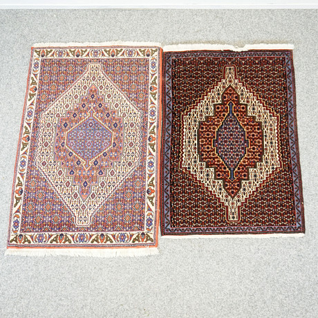 ORIENTALISKA MATTOR, 2 st, Iran. Mattor & Textil - Mattor - Auctionet