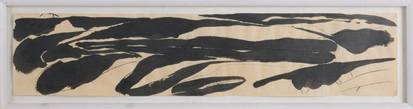 LARIS STRUNKE (1931-2020), composición, acuarela, firmada Laris y con ...