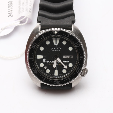 HERRARMBANDSUR, stål, Seiko Scubapro 450, Automatic. Klockor & Ur ...