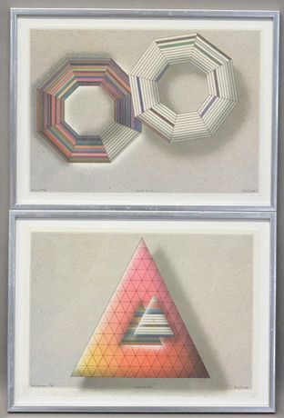 BECK & LJUNG. COMPUTER INK PLOT, TWO PARTS. Art - Engravings & Prints ...