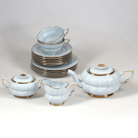 TEA SET, 16 pieces, porcelain, "Grand", Upsala Ekeby/Gefle. Ceramics ...