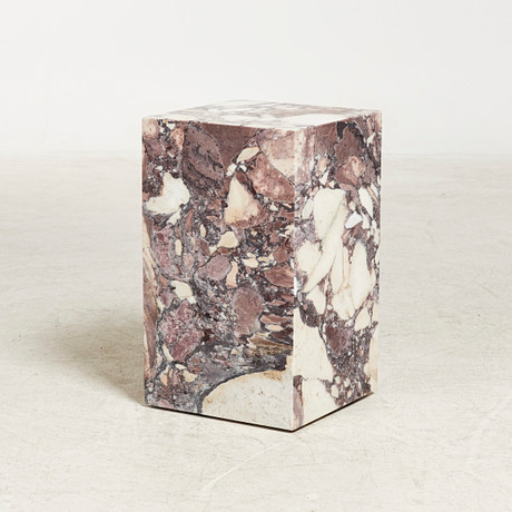 NORM ARCHITECTS. Side table, "Plinth", for Menu, marble, color ...