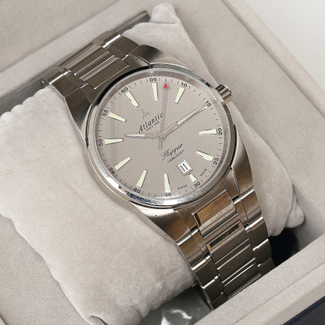 ARMBANDSUR, stål, Atlantic, Skipper. Quartz. Klockor & Ur - Armbandsur ...