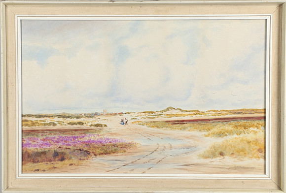 FREDERICK HENRY PARTRIDGE (1849-1929), NORFOLK DUNES. Art - Paintings ...