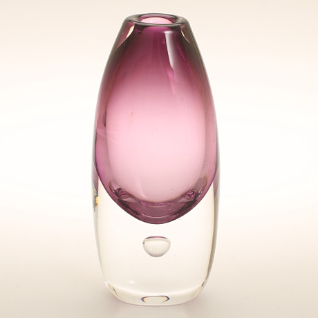 VAS, glas, Ernst Gordon, Åfors, signerad. Glas - Konstglas - Auctionet