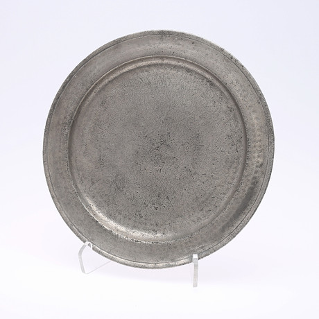TIN DISH, 18th/19th century. Silver & Metals - Pewter, Brass & Copper ...