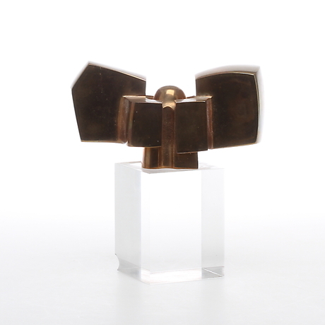 JOSÉ LUIS SANCHEZ. Sculpture, bronze, stamp signed and numbered 1000/ ...