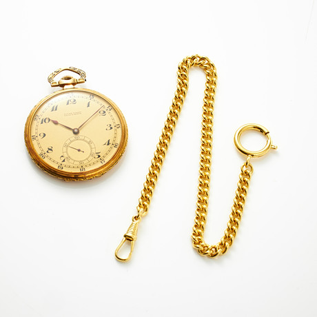 ULYSSE NARDIN, pocket watch, 14k gold, 1920s/30s. Clocks & Watches ...