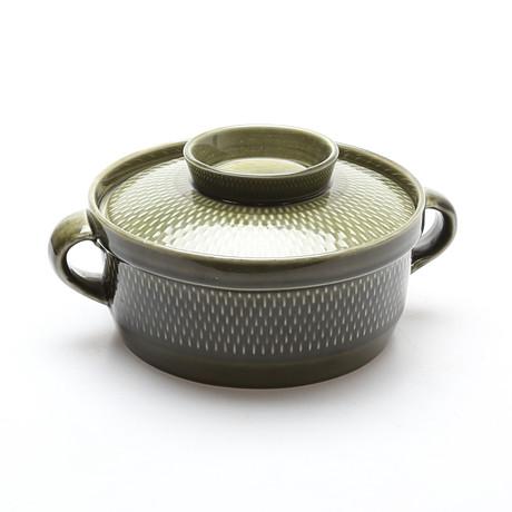 POT kansi, keramiikkaa, Stavangerin piikivi, Norja, 1900-luku ...