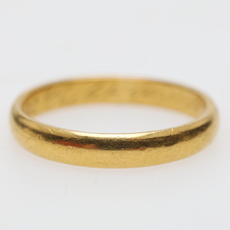 RING, 23k guld. Smycken & Ädelstenar - Ringar - Auctionet