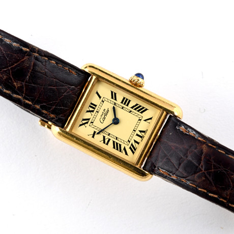 ARMBANDSUR, SILVER, MUST DE CARTIER. Klockor & Ur - Armbandsur - Auctionet