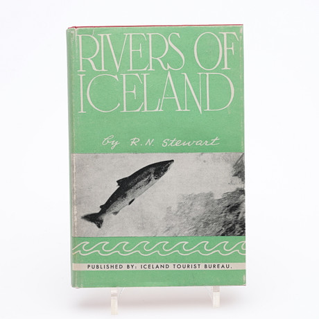 FLUGFISKE. R. N. STEWART'S RIVERS OF ICELAND 1950. Böcker, Kartor ...