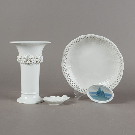 KPM UND ROSENTHAL. small collection, Berlin and Selb, 20th century (4 ...